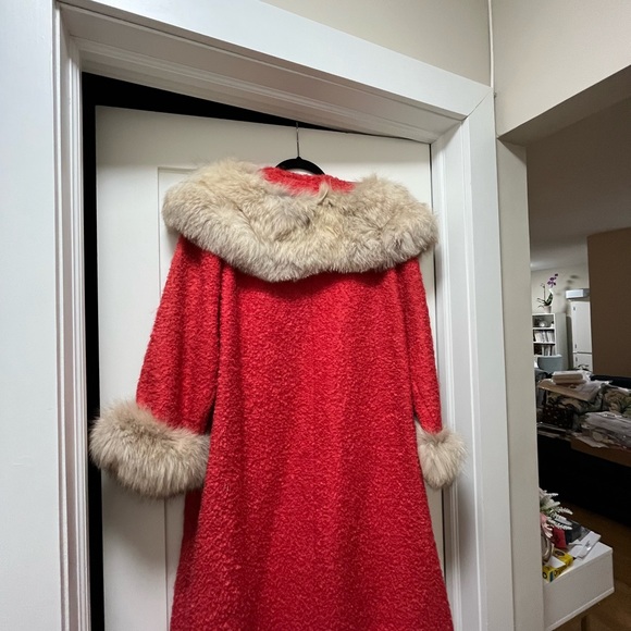 Jackets & Coats | Vintage Coral Coat | Poshmark